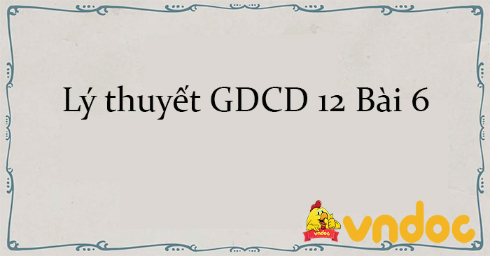 GDCD 12 Bài 6: Công dân với các quyền tự do cơ bản - Lý thuyết GDCD lớp ...