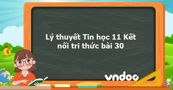 Lý thuyết Tin học 11 Kết nối tri thức bài 30 - Thiết lập thư viện cho ...